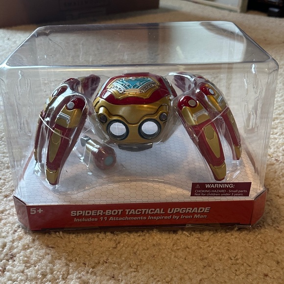Marvel | Toys | Marvel Spiderbot Tactical Upgrade Red And Gold | Poshmark
